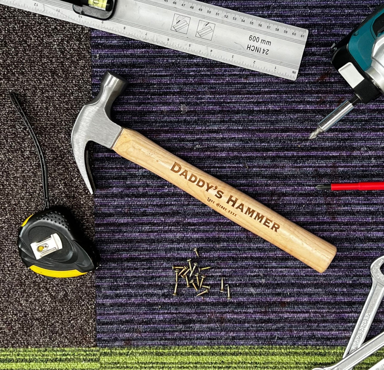 Personalised Hammer Engraved – Not Just A Print