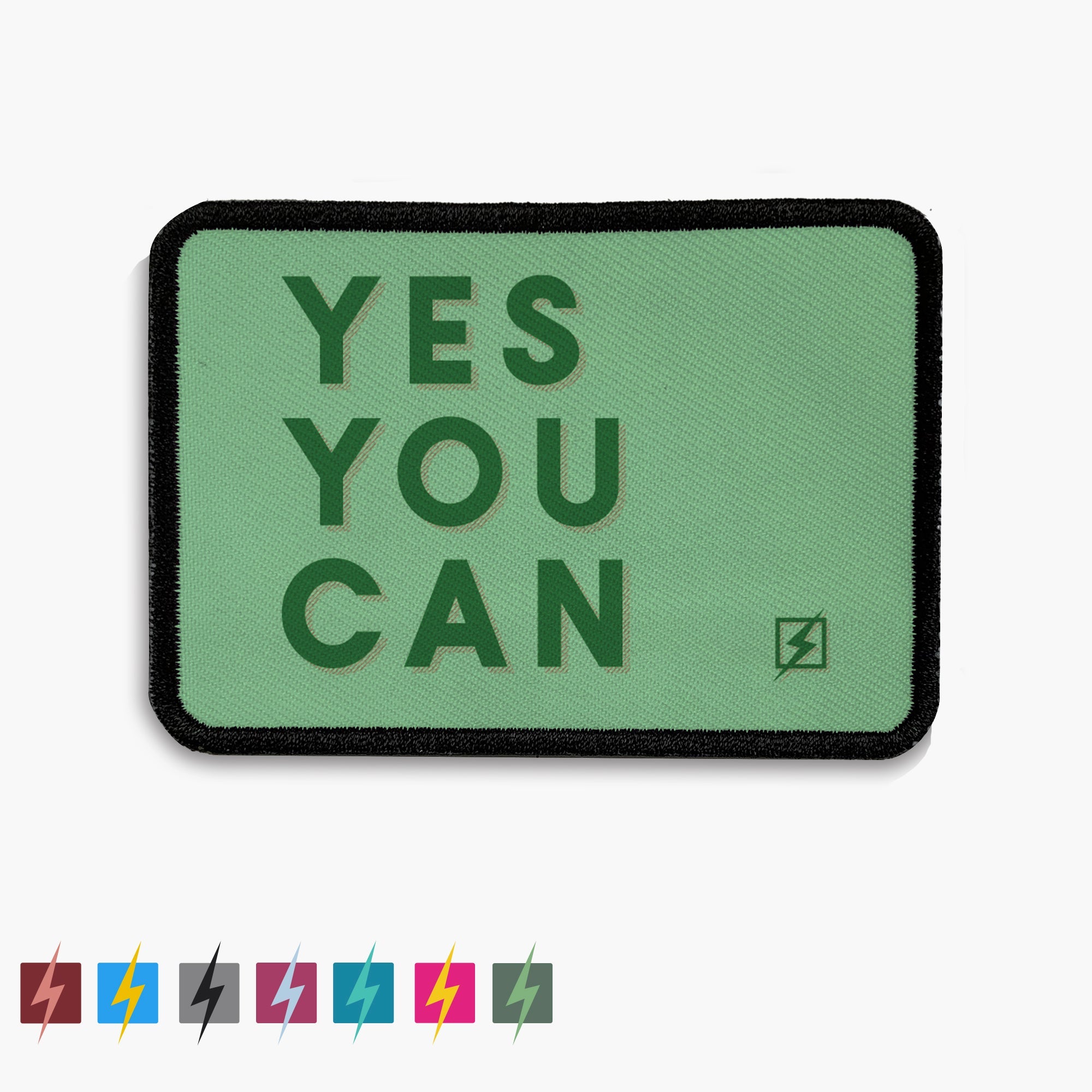 Yes You Can motivational mind set gym patch for weighted vest | AMWRAP ...