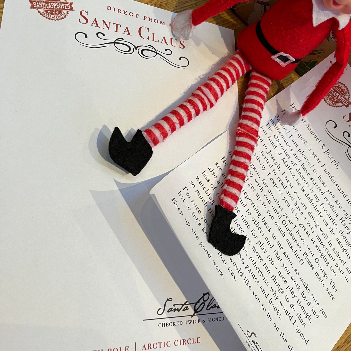 Christmas Freebie! Letter From Santa Template | Not Just a Print – Not ...