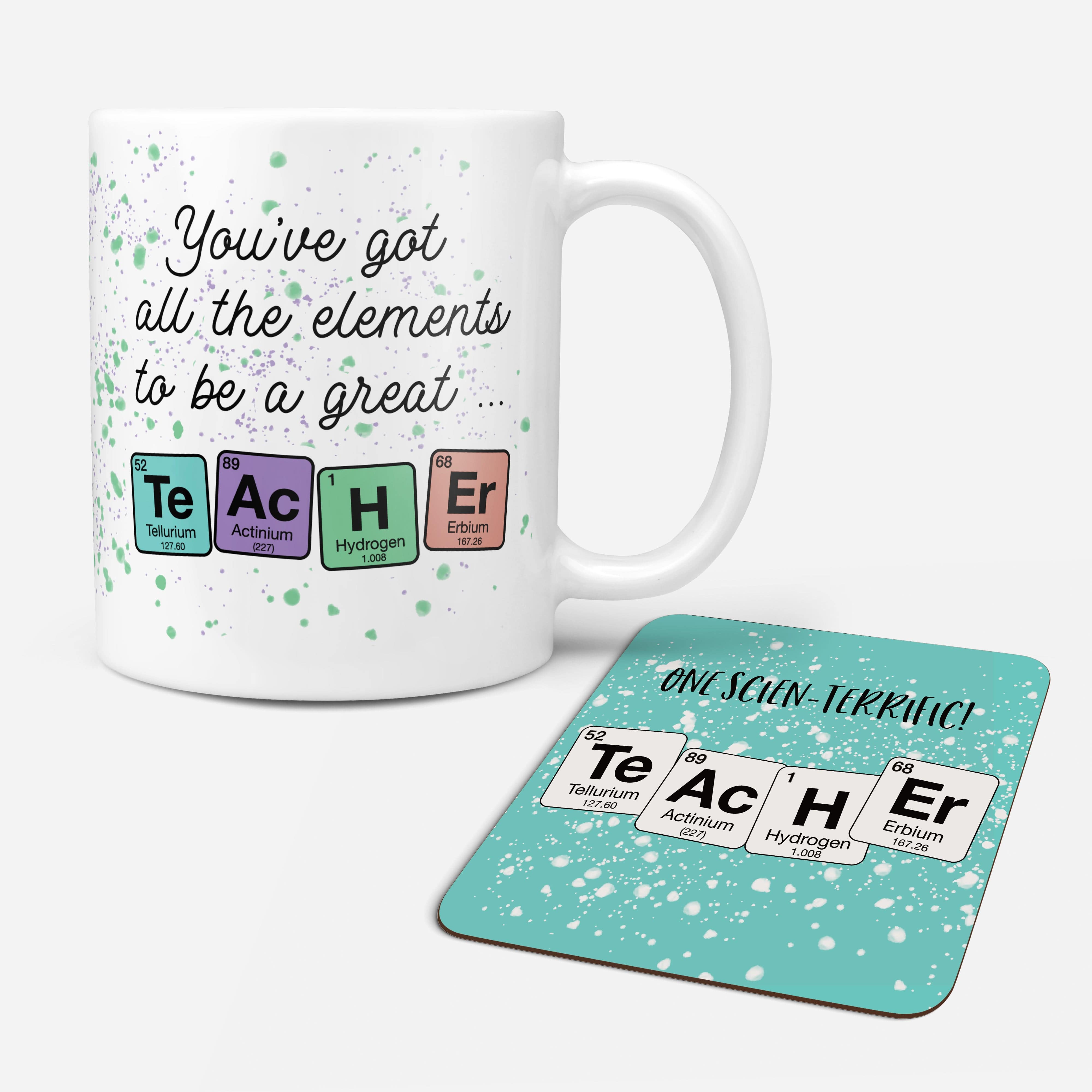 Personalised gift for science chemistry teacher by Not Just a Print ...
